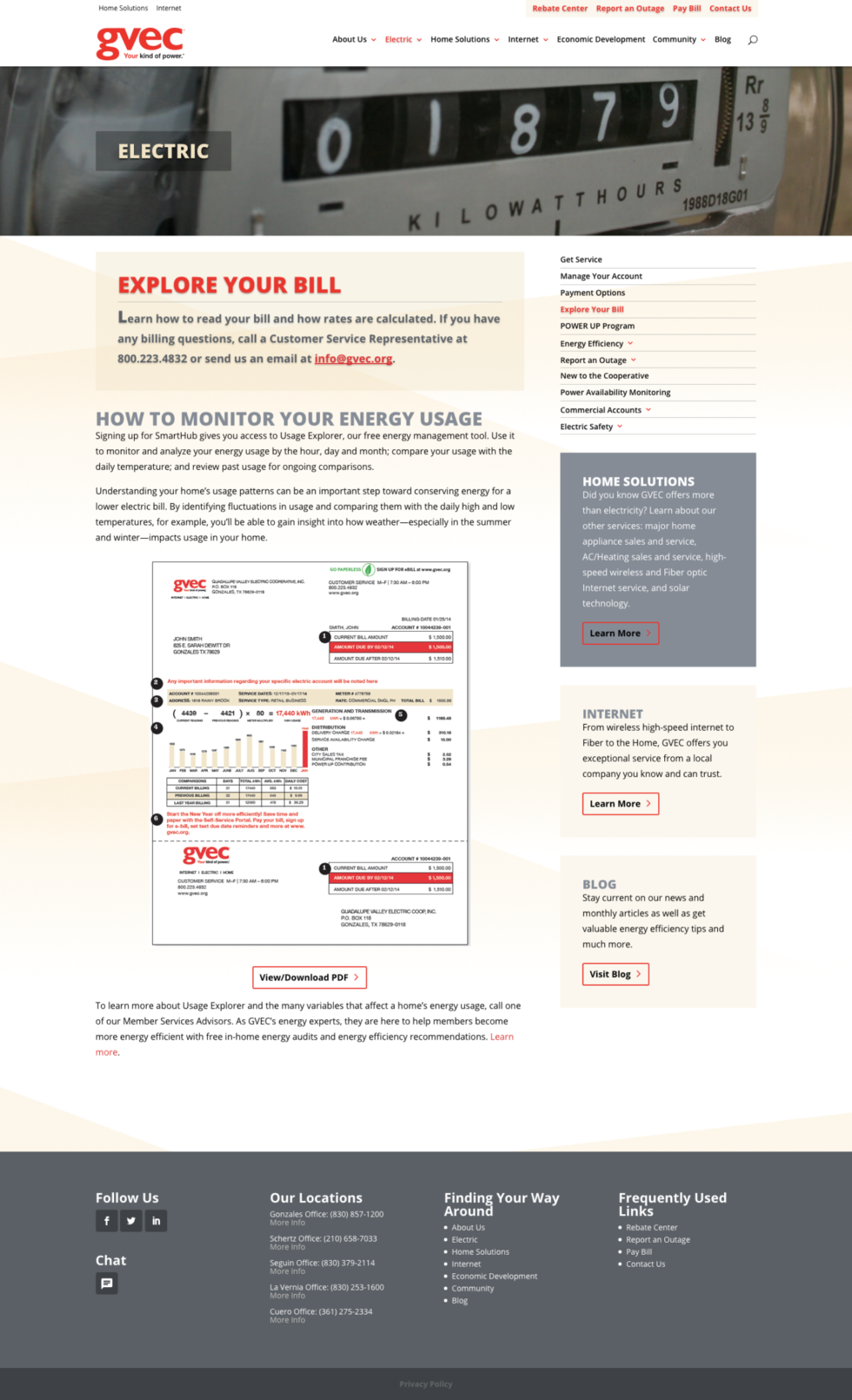 Guadalupe Valley Electric Cooperative - Oddo Design