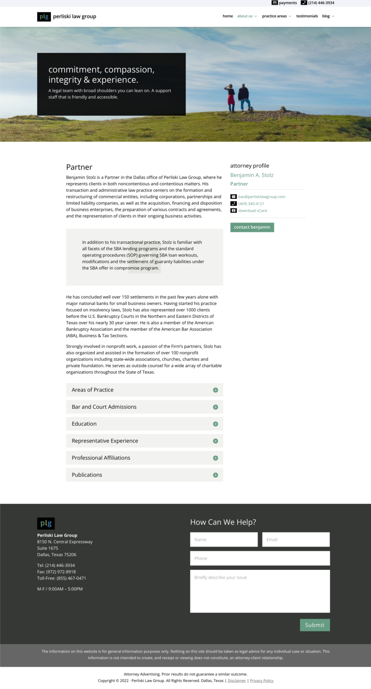 Perliski Law Group - Oddo Design